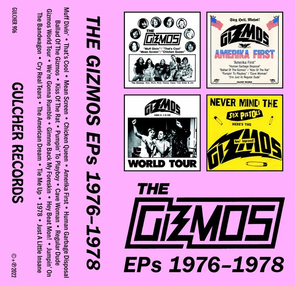 The Gizmos EPs 1976-1978 by The Gizmos (Compilation; Gulcher; Gulcher ...
