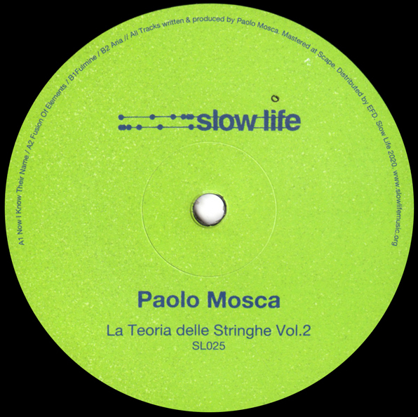 La teoria delle stringhe Vol. 2 by Paolo Mosca (EP; Slow Life; SL025 ...