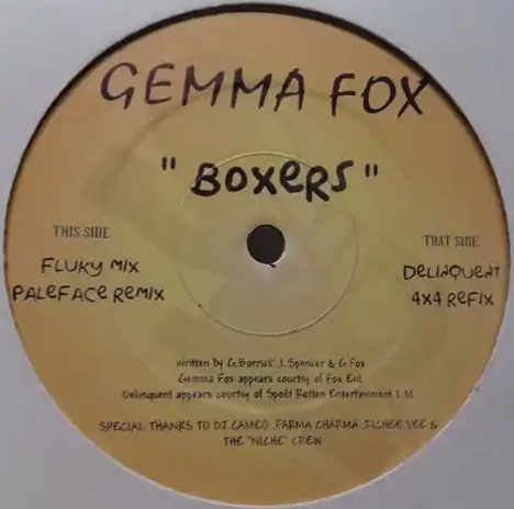 Boxers by Gemma Fox (Single, Bassline): Reviews, Ratings, Credits, Song list - Rate Your Music