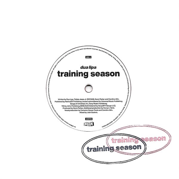 Training Season by Dua Lipa (Single; Urban; 0602458716634): Reviews ...