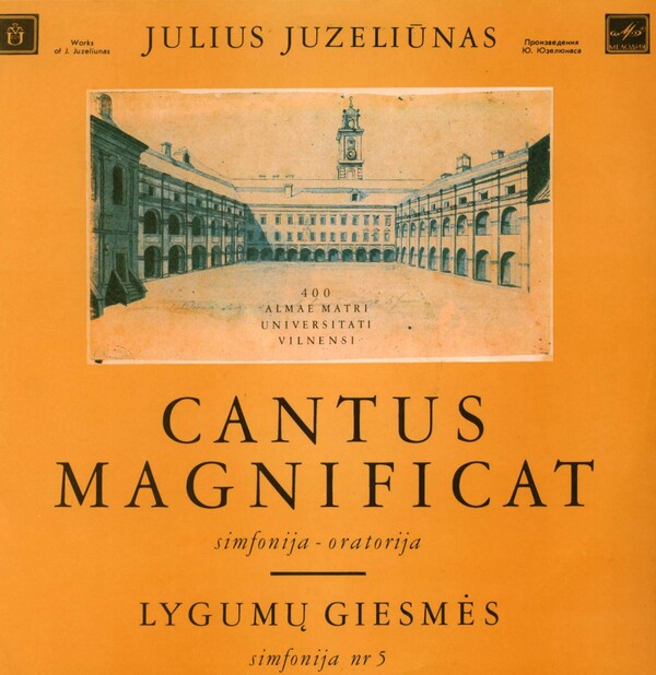 Cantus Magnificat; Lygumų giesmės by Lietuvos nacionalinis simfoninis ...