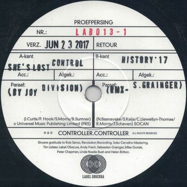 She's Lost Control / History by Controller.Controller (Single): Reviews ...