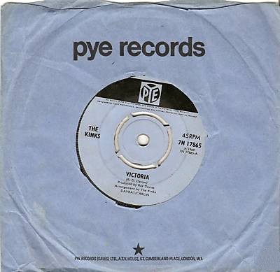 Victoria / Mr. Churchill Says by The Kinks (Single, Pop Rock): Reviews ...