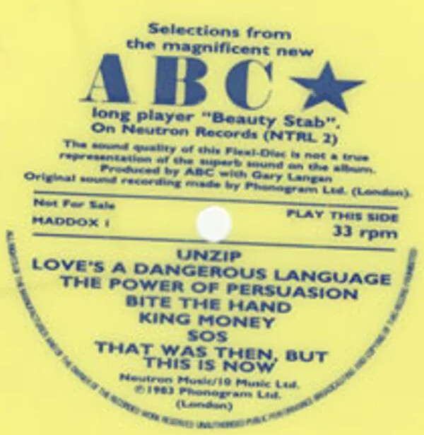 Selections from the Magnificent New ABC Long Player "Beauty Stab" by ...