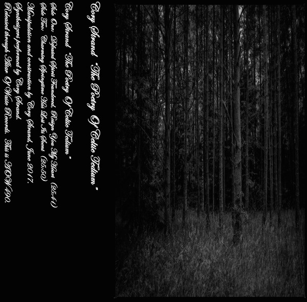 The Poetry of Celtic Tedium by Cory Strand (Album, Drone): Reviews ...