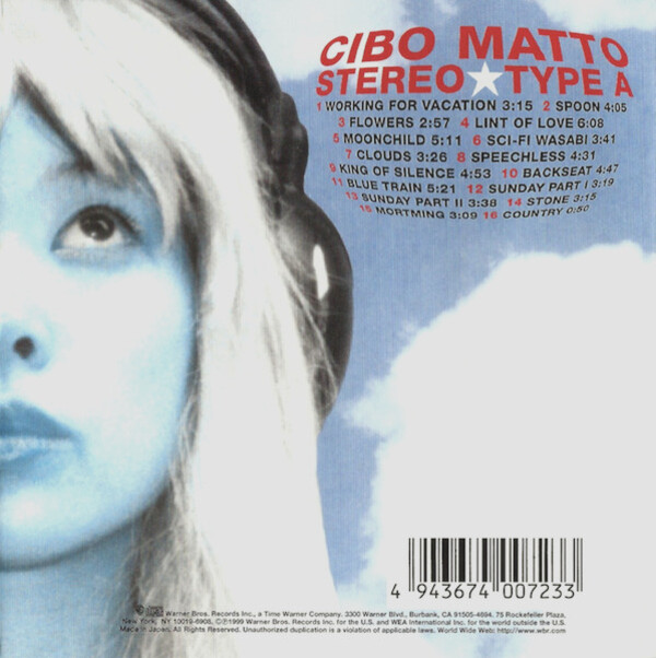 Stereotype A by Cibo Matto (Album; Warner Bros.; WPCR-10332): Reviews ...