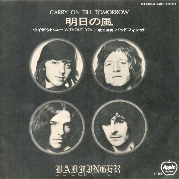 Carry On Till Tomorrow / Without You by Badfinger (Single, Pop Rock ...