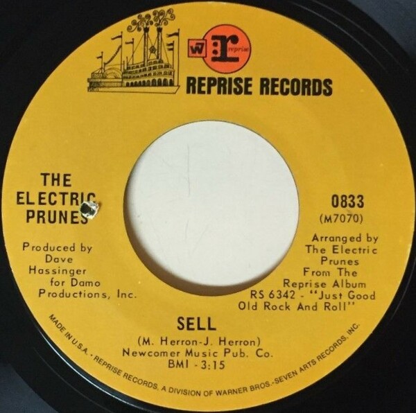Sell / Violent Rose by The Electric Prunes (Single, Hard Rock): Reviews ...