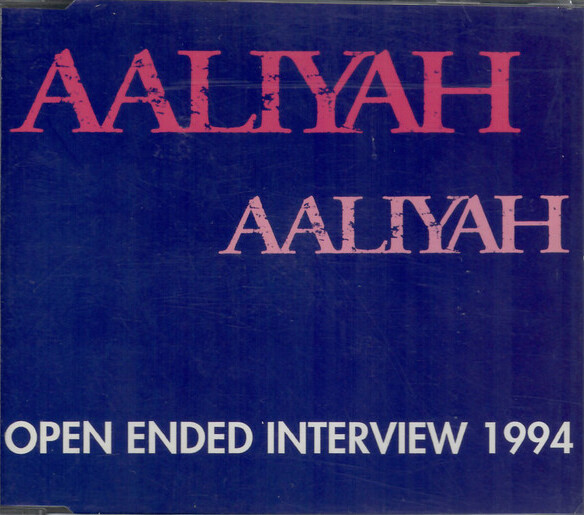 Aaliyah Open Ended Interview 1994 by Aaliyah (Additional release ...