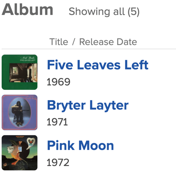 EVERY ALBUM BOLDED (Original list by Ulaan) - Rate Your Music