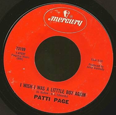 Make Me Your Kind of Woman / I Wish I Was a Little Boy Again by Patti ...