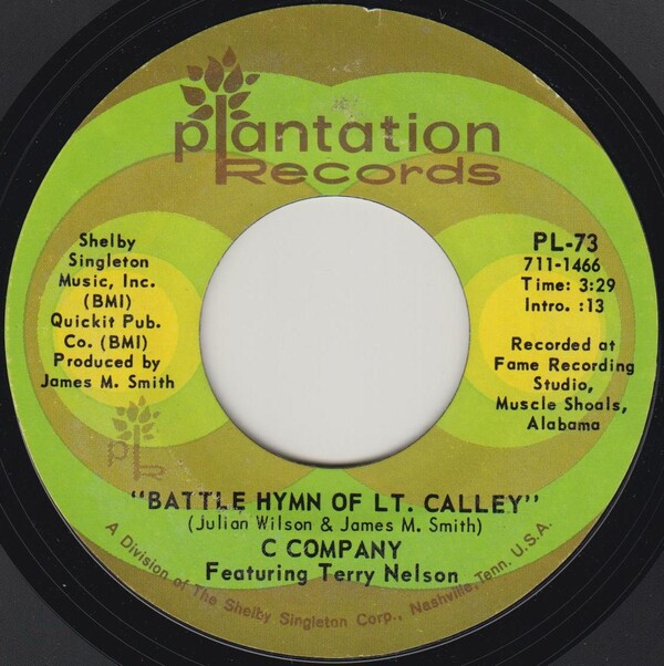 Battle Hymn of Lt. Calley / Routine Patrol by C Company Featuring Terry ...