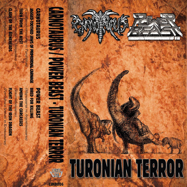 Turonian Terror by Carnotaurus / Power Beast (EP): Reviews, Ratings ...