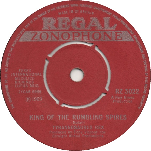 King of the Rumbling Spires / Do You Remember by Tyrannosaurus Rex ...