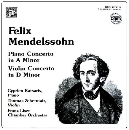 Piano Concerto in A minor; Violin Concerto in D minor by Franz Liszt ...