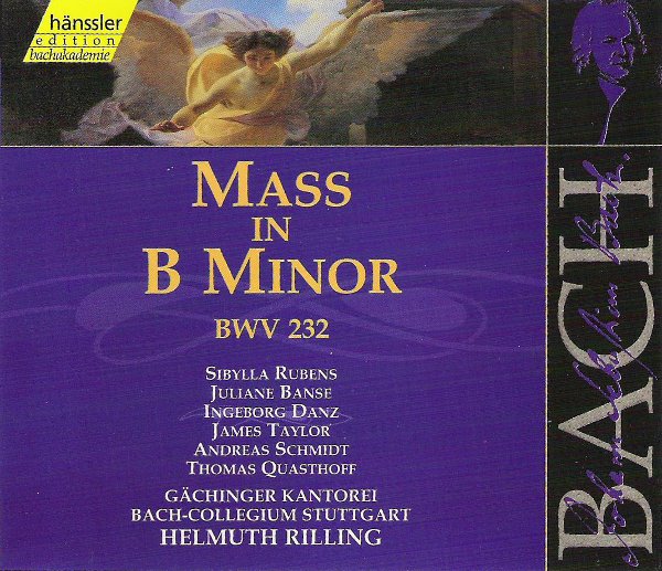 Mass in B minor by Gaechinger Cantorey / Bach-Collegium Stuttgart ...