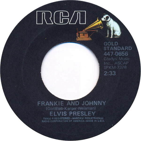 Frankie and Johnny / Please Don't Stop Loving Me by Elvis Presley ...