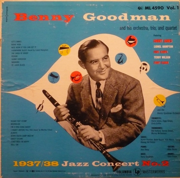 1937/38 Jazz Concert No. 2, Vol. 1 by Benny Goodman and His Orchestra ...