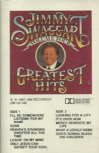 Jimmy Swaggart's Greatest Hits Volume 4 by Jimmy Swaggart (Compilation ...