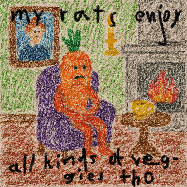 My Rats Enjoy All Kinds of Veggies Tho by Human-powered carrot machine ...