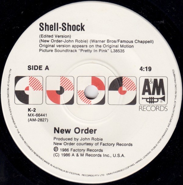 Shell-Shock (Edited Version) / Thieves Like Us by New Order (Single; A ...