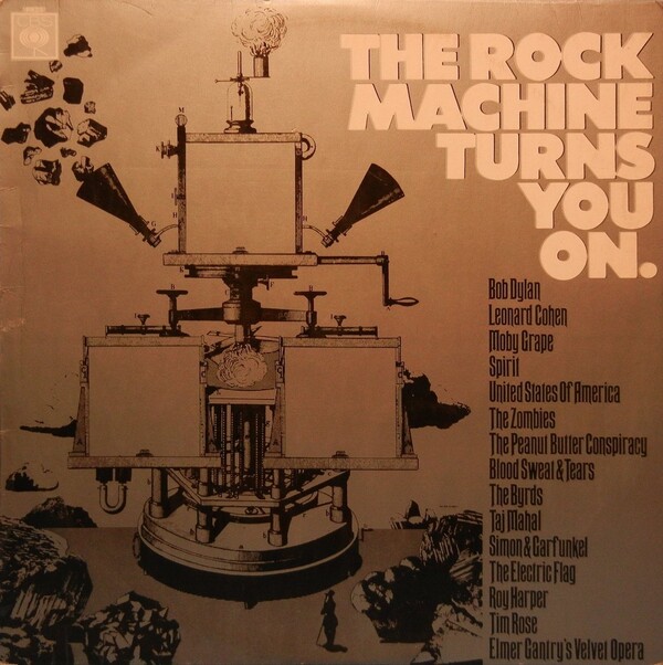 The Rock Machine Turns You On by Various Artists (Compilation; CBS; PR ...