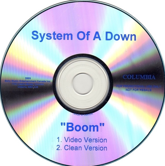 Boom! by System of a Down (Single, Alternative Metal): Reviews, Ratings ...