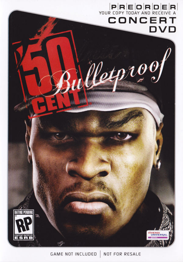 50 Cent Bulletproof Preorder Concert DVD by 50 Cent (Video, Gangsta Rap ...