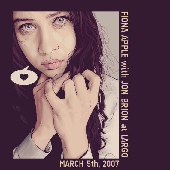 Fiona Apple With Jon Brion at Largo: March 5th, 2007 by Fiona Apple ...
