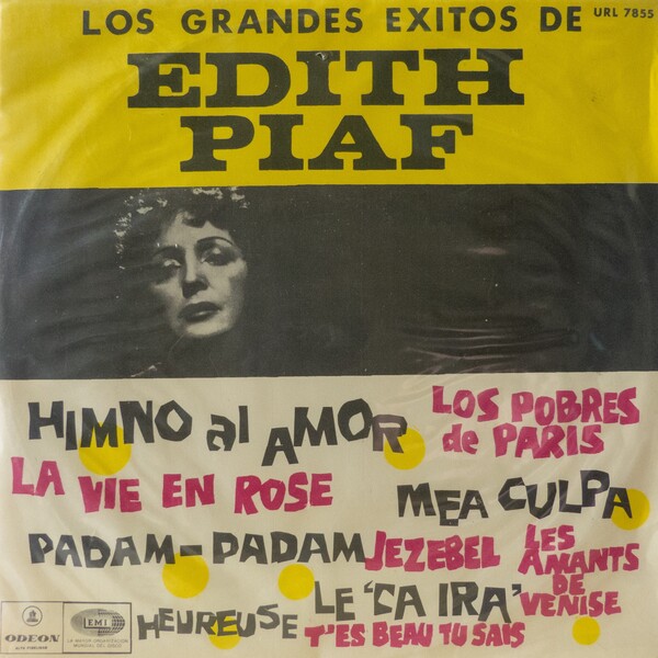 Los grandes exitos de Edith Piaf by Édith Piaf (Compilation; Odeon; URL ...