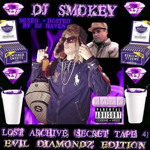 Secret Tape 4: Evil Diamondz Edition by DJ Smokey (Mixtape, Rare Phonk ...