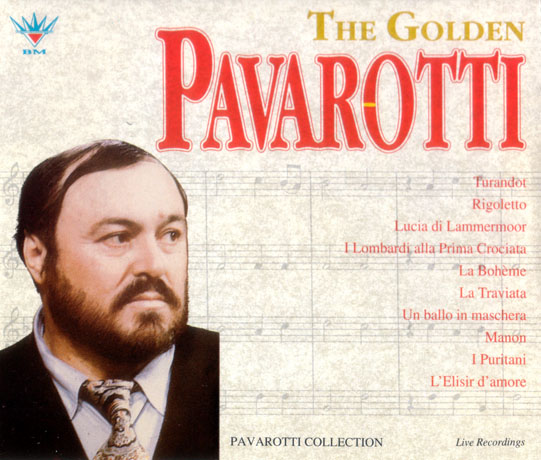 The Golden Pavarotti by Luciano Pavarotti (Compilation): Reviews ...