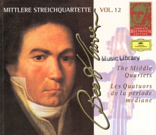 Complete Beethoven Edition: Vol. 12 - The Middle Quartets by Emerson ...