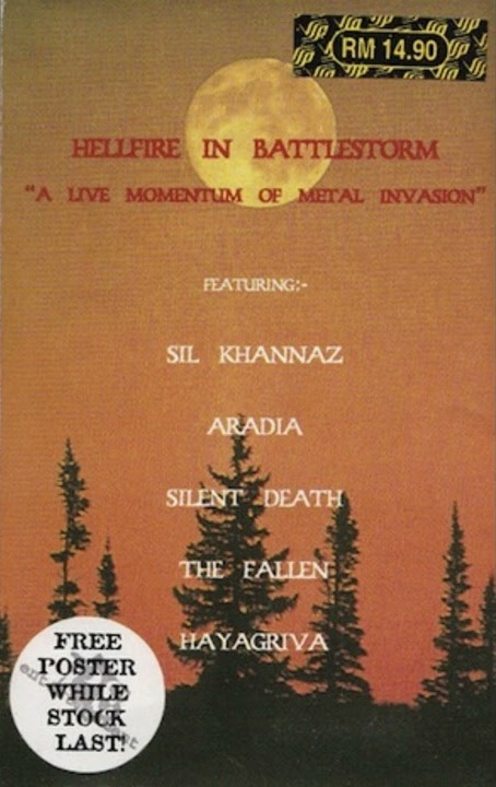 Hellfire in Battlestorm "A Live Monumentum of Metal Invasion" by Sil Khannaz / Aradia / Silent ...