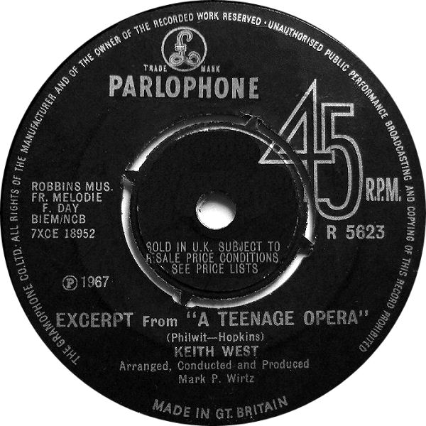 Excerpt From "A Teenage Opera" / Theme From "A Teenage Opera" [Mark ...