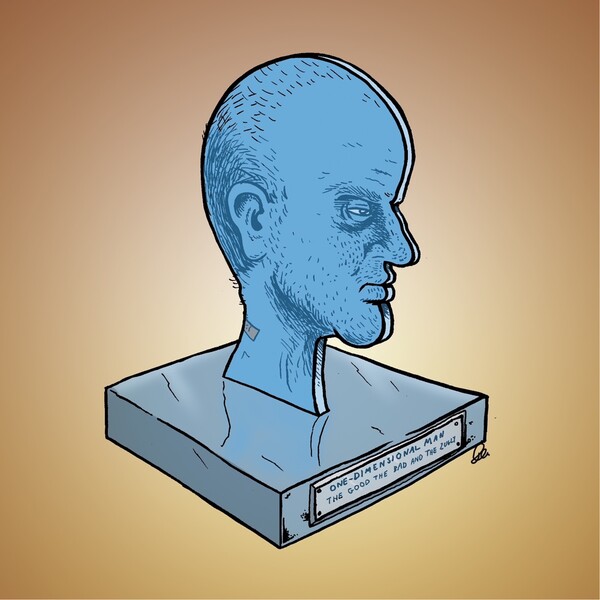 One-Dimensional Man by The Good the Bad and the Zugly (Single): Reviews ...