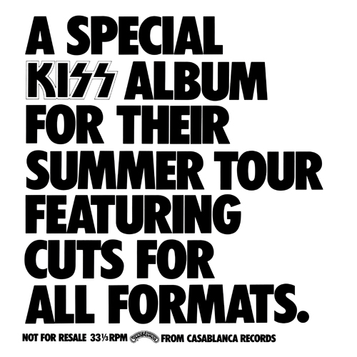A Special KISS Album for Their Summer Tour Featuring Cuts for all ...
