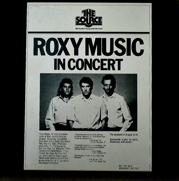 Roxy Music Concert by Roxy Music (Album): Reviews, Ratings, Credits ...