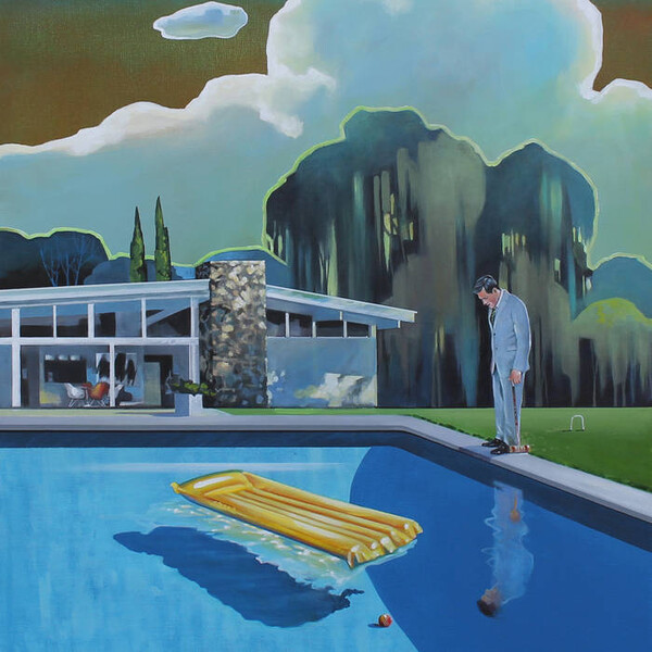Being Where I Thought I'd Be [blue and yellow vinyl] by Just Neighbors ...