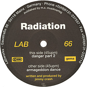 Armageddon Dance / Danger Part 2 by Radiation (Single, Acidcore ...