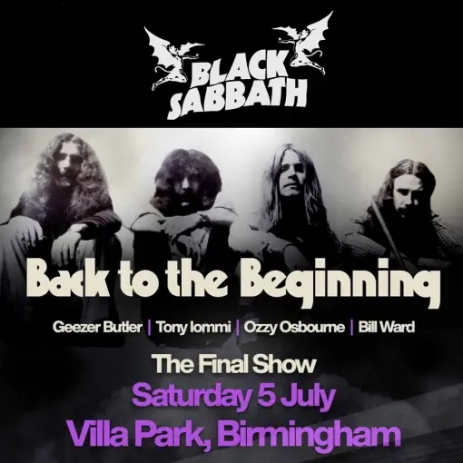 Back to the Beginning (The Final Show July 5, 2025) by Ozzy Osbourne ...