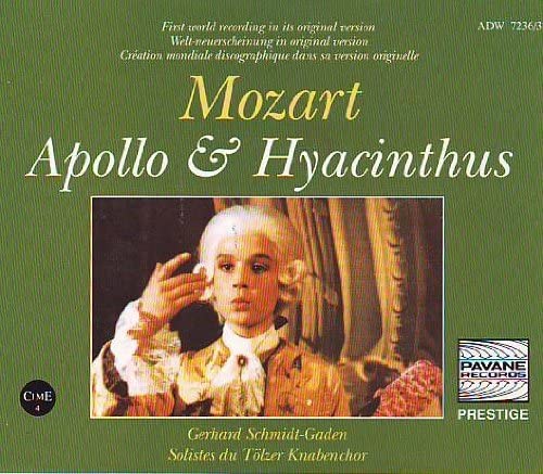 Apollo & Hyacinthus by Ensemble baroque de Nice / Solistes du Tölzer ...