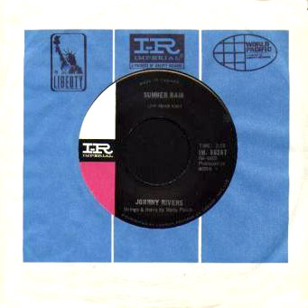 Summer Rain / Memory of the Coming Good by Johnny Rivers (Single ...