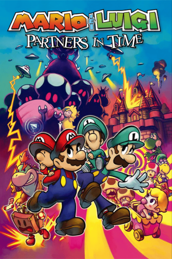 Mario Luigi Partners in Time video game turn based RPG time travel JRPG fantasy comedy turn based 3 4 view pixel art reviews ratings Glitchwave