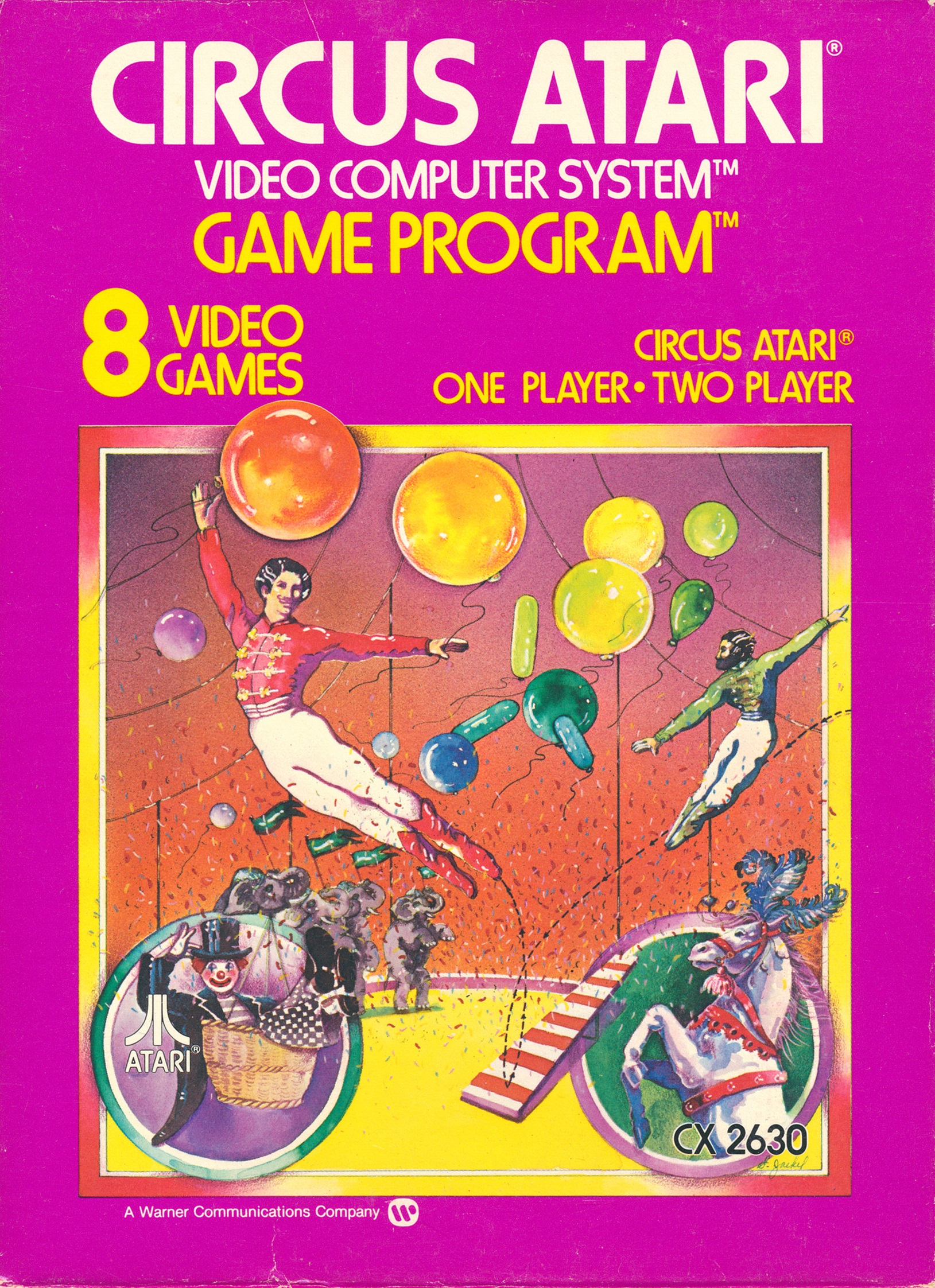 Circus (video game, Atari 2600/VCS, 1980) reviews & ratings ...