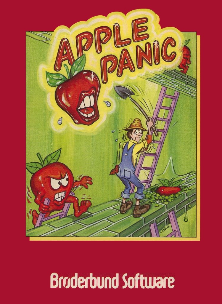 Apple Panic (video game, single-screen platformer, vertical platformer) reviews & ratings ...