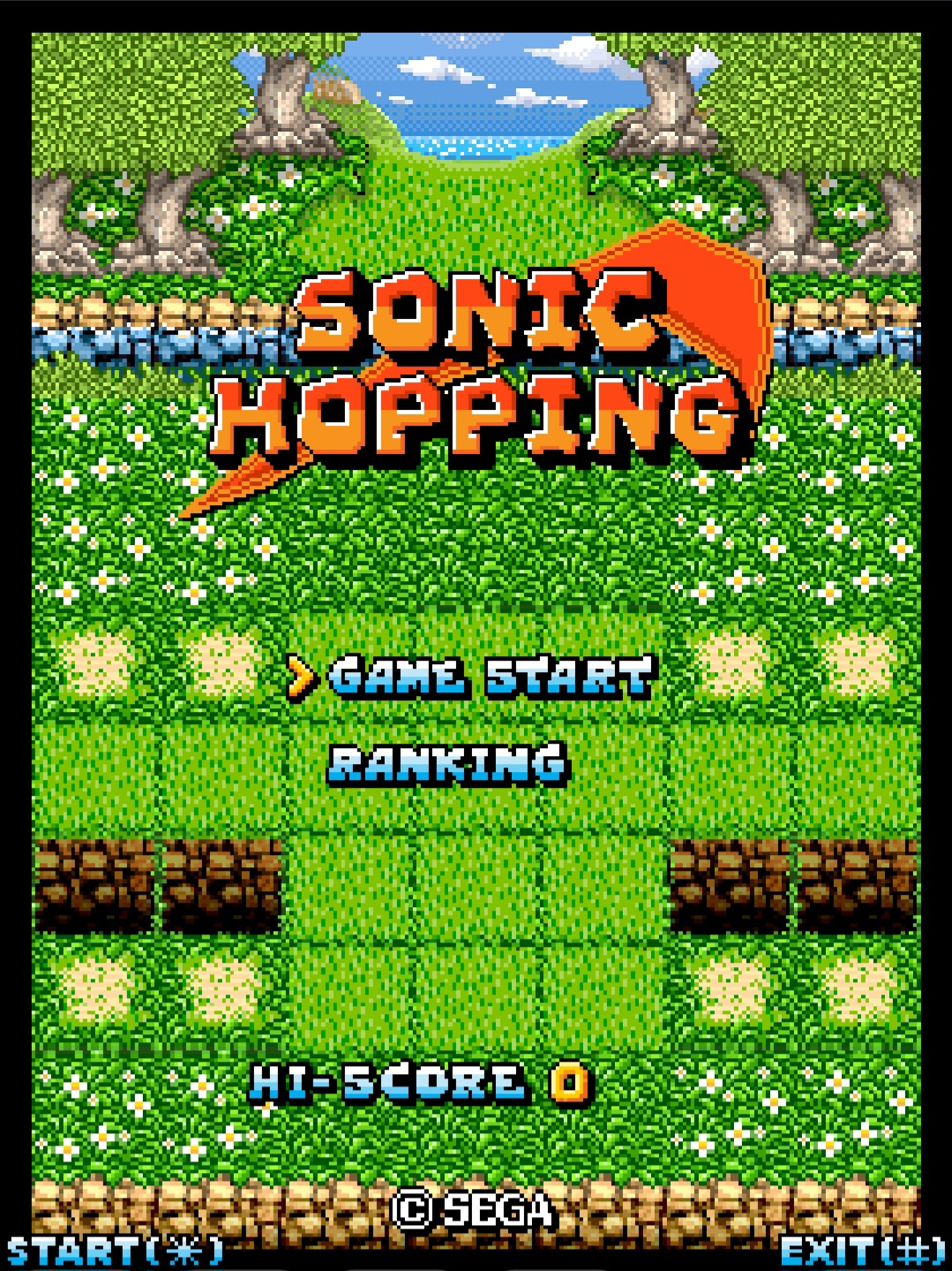 Sonic Hopping [ソニックホッピング] (video game, DoJa, 2004) reviews & ratings - Glitchwave video games ...