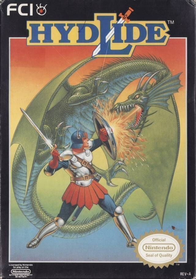 Hydlide [ハイドライド] (video game, NES, 1989) reviews & ratings - Glitchwave ...