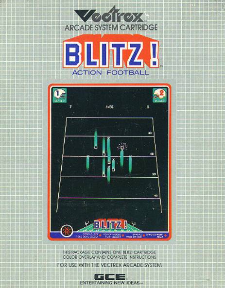 Blitz! Action Football (video game, American football, vector graphics ...