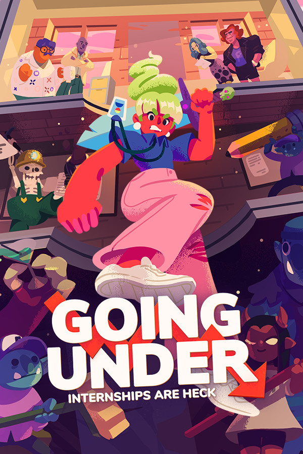 Going Under (video game, hack and slash, dungeon crawler, roguelite ...